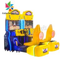 China CE Certificate Multiplayer Coin Operated Machine Outrun Car Racing Arcade Game Board for sale