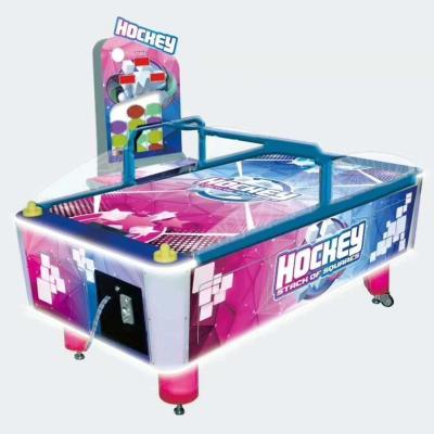 China Coin Operated Air Hockey Arcade Machine 70x125x213cm LED Lighting CE Certified for sale
