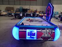 China Coin Operated Air Hockey Arcade Machine 70x125x213cm LED Lighting CE Certified for sale