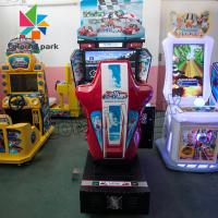 China Colorful Park Horse Racing Arcade Game Machine 150kg 2 Adults 1 Child CE Certified for sale