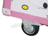 China EU Plug Colorful Park Coin Operated Game Machine Claw Machine Kit with CE Certificate for sale