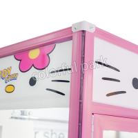 China EU Plug Colorful Park Coin Operated Game Machine Claw Machine Kit with CE Certificate for sale