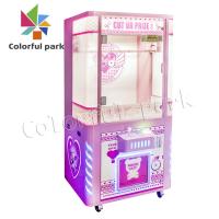 China Coin Operated Claw Crane Machine 80x90x205cm with CE Certificate for Amusement Park for sale