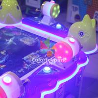 China Coin Operated Fishing Game Console 90x80x200cm for Parent Child Play in Park for sale