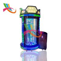 China Customizable Colorful Paradise Grab Machine 80x90x205cm CE Certified Coin Operated Claw Crane for sale
