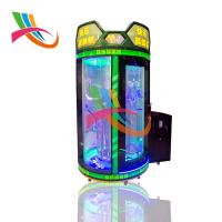 China Customizable Colorful Paradise Grab Machine 80x90x205cm CE Certified Coin Operated Claw Crane for sale