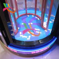 China Customizable Colorful Paradise Grab Machine 80x90x205cm CE Certified Coin Operated Claw Crane for sale