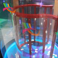 China Customizable Colorful Paradise Grab Machine 80x90x205cm CE Certified Coin Operated Claw Crane for sale