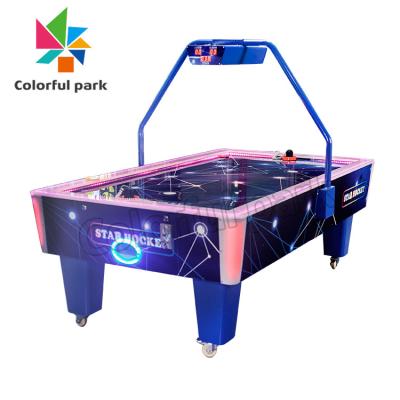 China ColorfulPark Coin Operated Air Hockey Game Machine 70x125x213cm CE Certified for sale