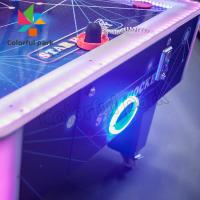 China ColorfulPark Coin Operated Air Hockey Game Machine 70x125x213cm CE Certified for sale