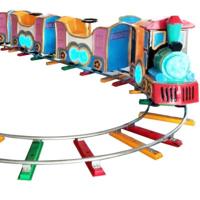 China Thrilling Experience with Mini Railway Train Game Machine Commercial Kiddie Rides for sale