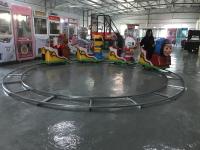 China Thrilling Experience with Mini Railway Train Game Machine Commercial Kiddie Rides for sale