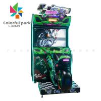 China Colorful Park GP Motor Racing Car Game Machine 200x190x170cm for Game Center for sale