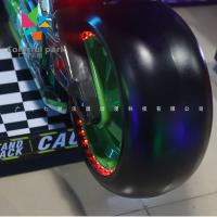 China Colorful Park GP Motor Racing Car Game Machine 200x190x170cm for Game Center for sale