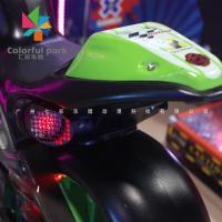 China Colorful Park GP Motor Racing Car Game Machine 200x190x170cm for Game Center for sale
