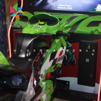 China Colorful Park GP Motor Racing Car Game Machine 200x190x170cm for Game Center for sale
