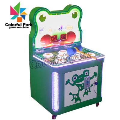 China CE Certified Colorful Park Whack a Mole Arcade Game Machine 90x80x200cm Coin Operated for sale