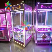 China Colorful Park Vending Machine Customized Mini Claw Crane Machine for Amusement Game Center for sale