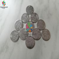 China Colorful Park Custom Metal Game Token Coin Operated Kiddie Ride 48V 120KGS for sale