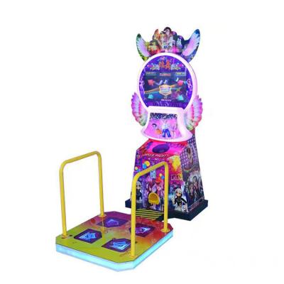 China Mini Arcade Dancing Machine 2 Seats Coin Operated Game for Amusement Park 167cm for sale