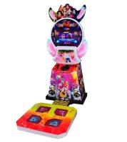 China Mini Arcade Dancing Machine 2 Seats Coin Operated Game for Amusement Park 167cm for sale