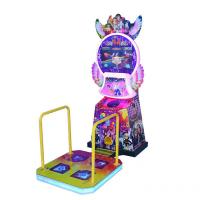 China Mini Arcade Dancing Machine 2 Seats Coin Operated Game for Amusement Park 167cm for sale
