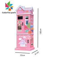 China Colorful Park Token Vending Machine 80x90x205cm CE Certified Arcade Coin Game for sale