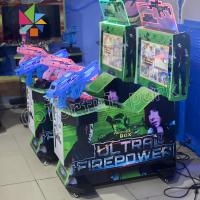 China Coin Operated Arcade Air Gun Shooting Game Machine 150kg CE Certified for Amusement Parks for sale