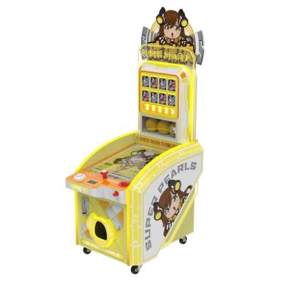 China CE Certified 4D Mini Coin Operated Marble Game Arcade Machine 167cm with Card Reader for sale