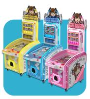 China CE Certified 4D Mini Coin Operated Marble Game Arcade Machine 167cm with Card Reader for sale