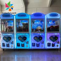 China Colorful Park Arcade Claw Crane Machine 80x90x205cm for Stuffed Toy Prizes Amusement Game Center for sale
