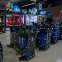 China Coin Operated Racing Simulator Driving Game Machine with Customise Plug Type 215cm for sale