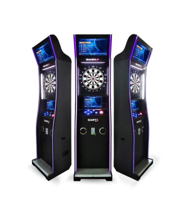 China CE Certified Coin Operated Electronic Dart Board Machine for Indoor Amusement Park 125x70x213cm for sale