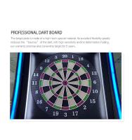 China Colorful Park Indoor Electronic Dart Board 125x70x213cm for Amusement Game Center and Bar for sale