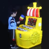 China Coin Operated Whack a Frog Hammer Hitting Game Machine 90x80x200cm for Kids for sale