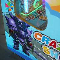China Colorful Park Zoom Shooting Arcade Game Machine 90x80x200cm CE Certified Indoor Redemption Game for sale