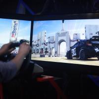 China CE Certificate Colorful Park Virtual Reality Arcade Machine for Best Racing Car Game for sale