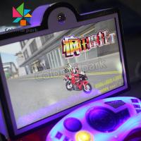China Colorful Park Arcade Racing Simulator Game Machine 90x80x200cm CE Certified for Entertainment Venues for sale
