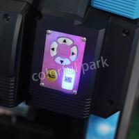China Colorful Park D5 Car Racing Arcade Machine 90x80x200cm with LED Lighting CE Certified for sale