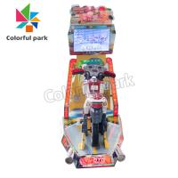 China Colorful Park 4D Car Racing Simulator Game Machine 90x80x200cm for Kids 3+ for sale