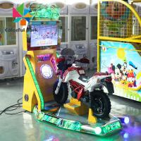 China Colorful Park 4D Car Racing Simulator Game Machine 90x80x200cm for Kids 3+ for sale