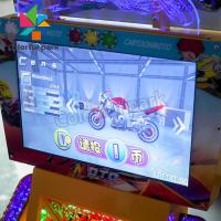 China Colorful Park 4D Car Racing Simulator Game Machine 90x80x200cm for Kids 3+ for sale