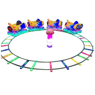 China CE Certified Electric Trackless Mini Train for Kids 48V 120KGS Amusement Park Ride for sale