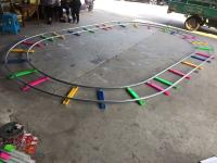 China CE Certified Electric Trackless Mini Train for Kids 48V 120KGS Amusement Park Ride for sale