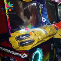 China Colorful Park Motorcycle Arcade Racing Game Machine 220x120x200cm CE Certified for sale