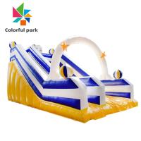 China Commercial Inflatable Bouncy Castle with Slide for Kids Age 3-12 0.55mm PVC for sale