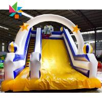 China Commercial Inflatable Bouncy Castle with Slide for Kids Age 3-12 0.55mm PVC for sale
