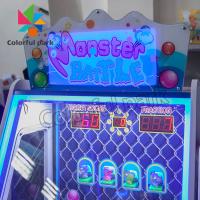 China Coin Operated Shooting Ball Game Machine for Kid CE Certificate Customize Plug Type for sale