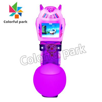 China Colorful Park Kiddie Ride Simulator Car Game Machine 150kg for Family Entertainment Centers for sale
