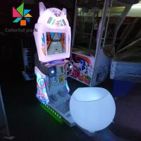 China Colorful Park Kiddie Ride Simulator Car Game Machine 150kg for Family Entertainment Centers for sale